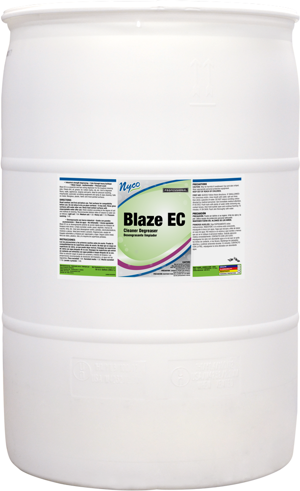 Blaze EC Industrial/Concrete Cleaner Degreaser | NL2220-D55 | Nyco
