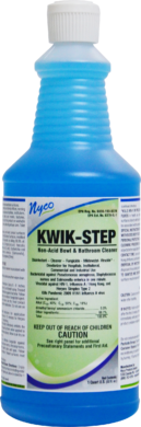 Kwik-Step Non-Acid Disinfecting Bowl & Bathroom Cleaner | NL634 | Nyco