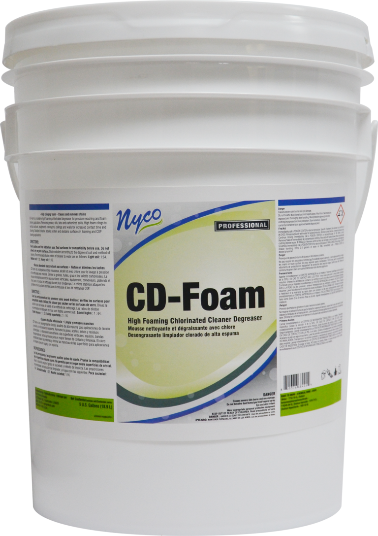 CD-Foam - Food Processing CIP Cleaner Degreaser | NL684 | Nyco