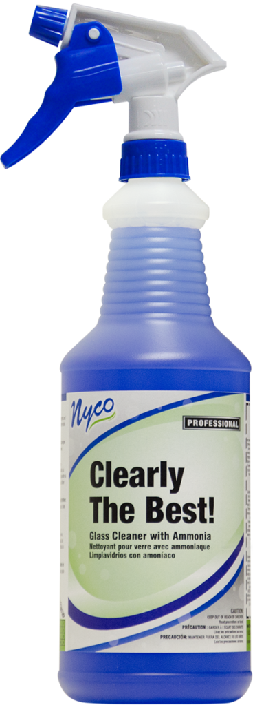Ammoniated Glass Cleaner | Commercial Glass Cleaner | NL913 | Nyco