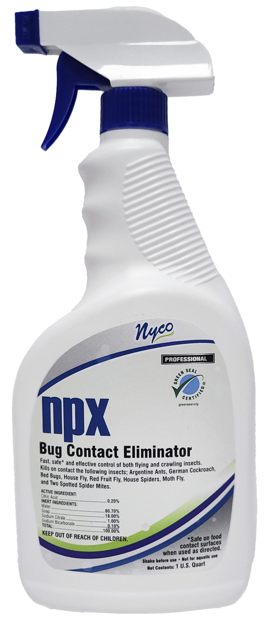 NPX Green Seal Pesticide Insecticide - Safe Around Food