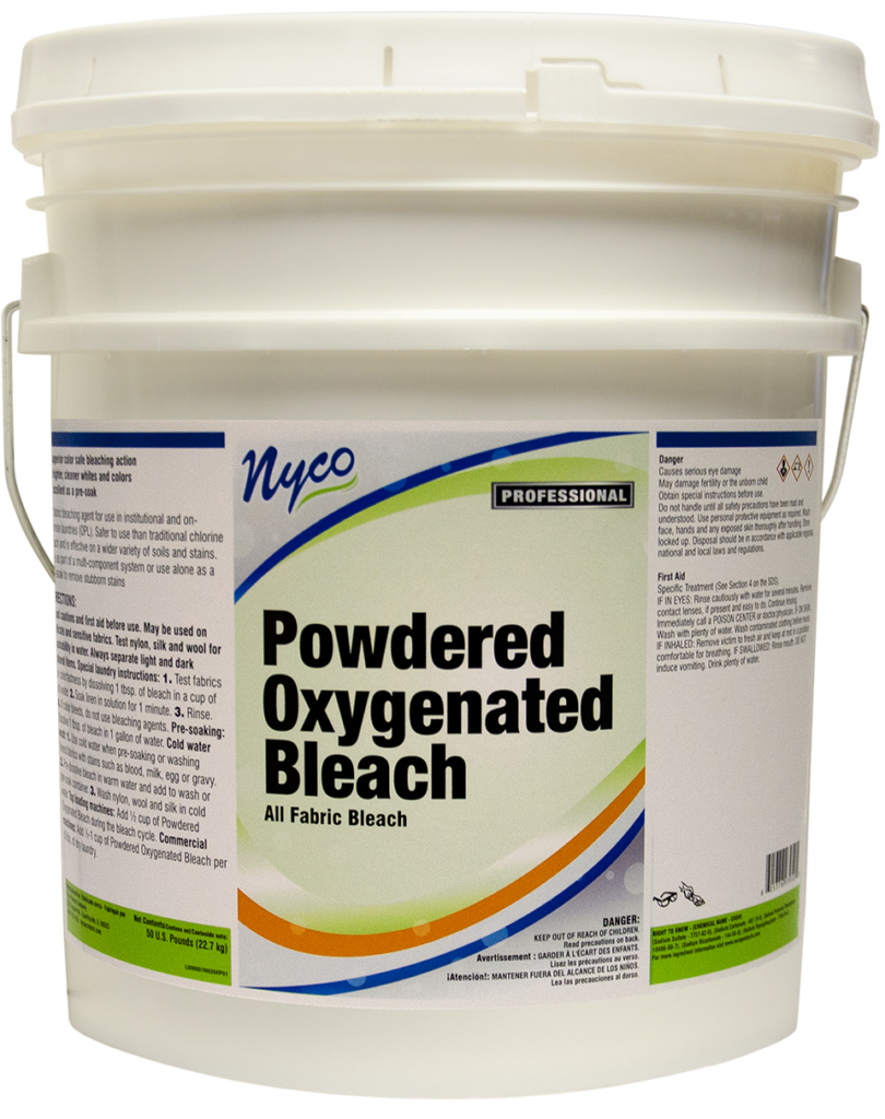 Powdered Oxygenated Bleach - All-Fabric Bleach | NL939-P50 | Nyco