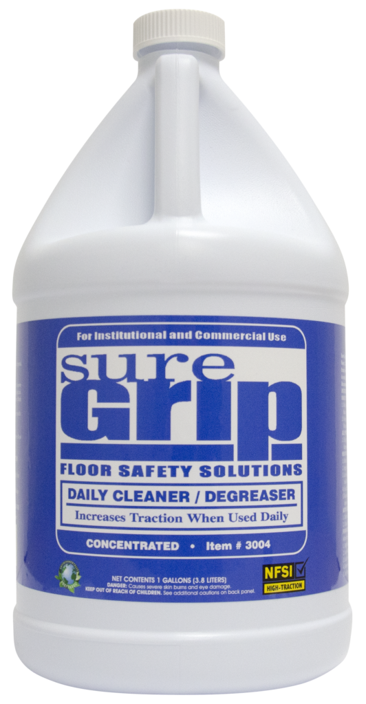 Floor Cleaner Degreaser | SureGrip | Improves Traction on Greasy Floors