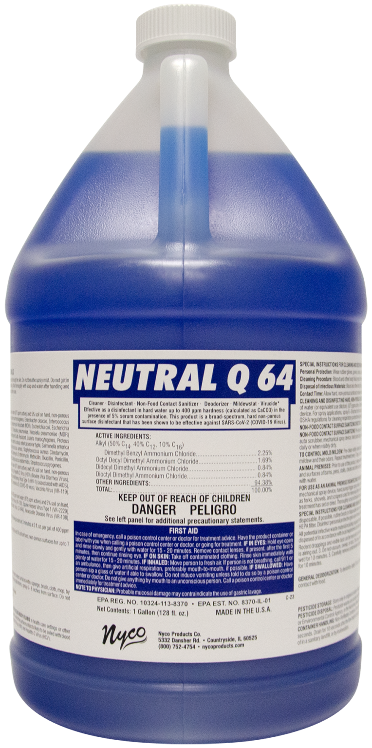 Chemical Manufacturer of EPA Disinfectants and Sanitizers | Nyco